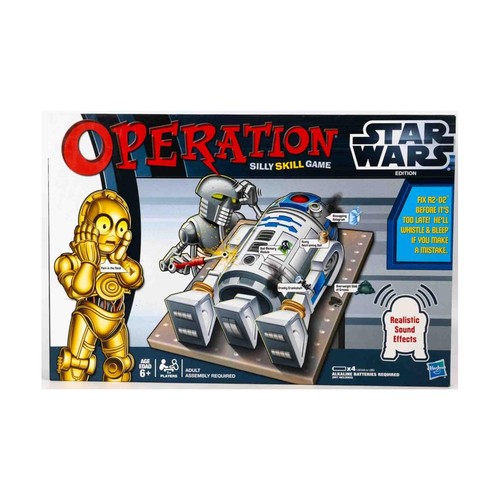 Hasbro Boardgame Operation - Star Wars Ed (2012 Ed) Box VG+/EX ...