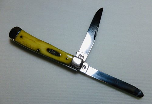 CASE XX 6254 SS Large Trapper with Smooth Natural White Bone 2005 | eBay