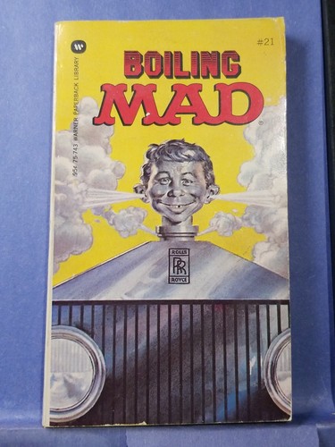 MAD Magazine Paperback Book: #21 BOILING MAD 1974 Warner 2nd Print VG ...