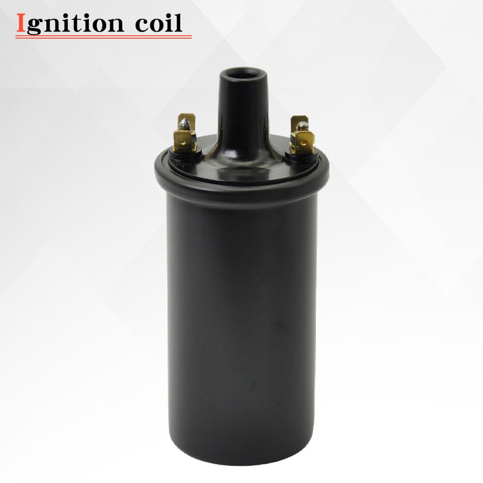 3 Ohm 12V Universal Ignition Coil With Internal Resistor 35k Voltage ...