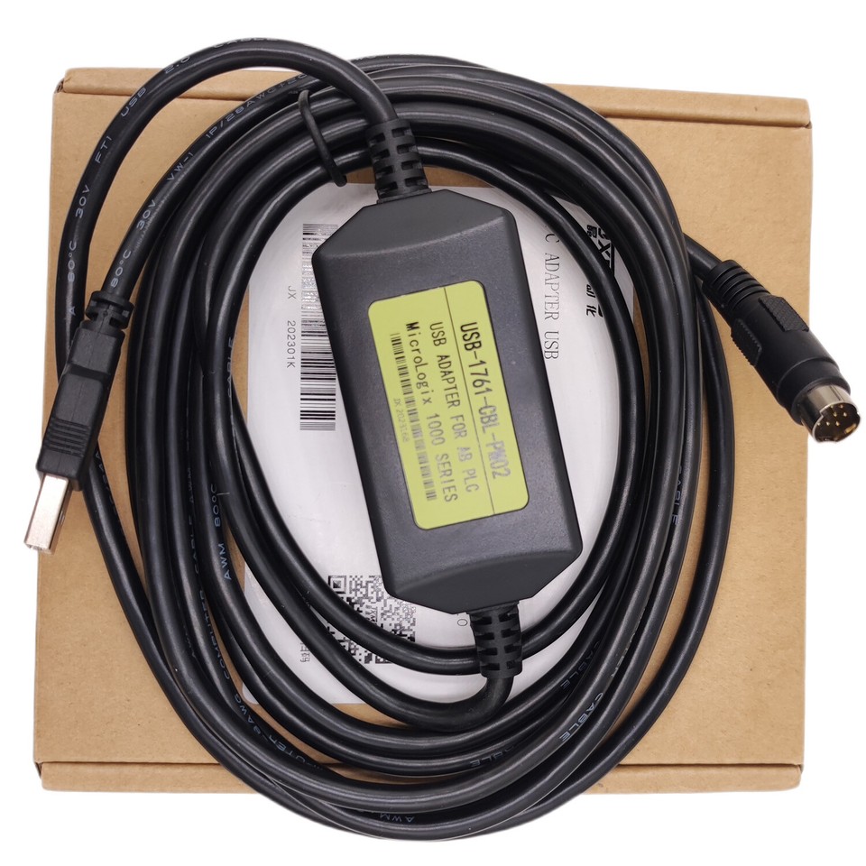 Programming Cable USB-1761-CBL-PM02 PLC for Allen Bradley MicroLogix ...