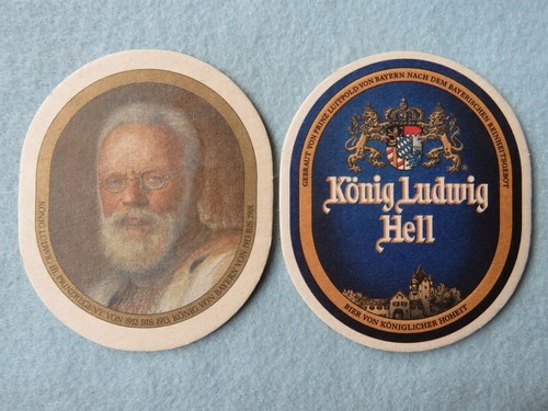 Bière Dessous ~ Konig Ludwig Hell ~ Bier Von Koniglicher Hoheit~ Prinz Luitpold | eBay