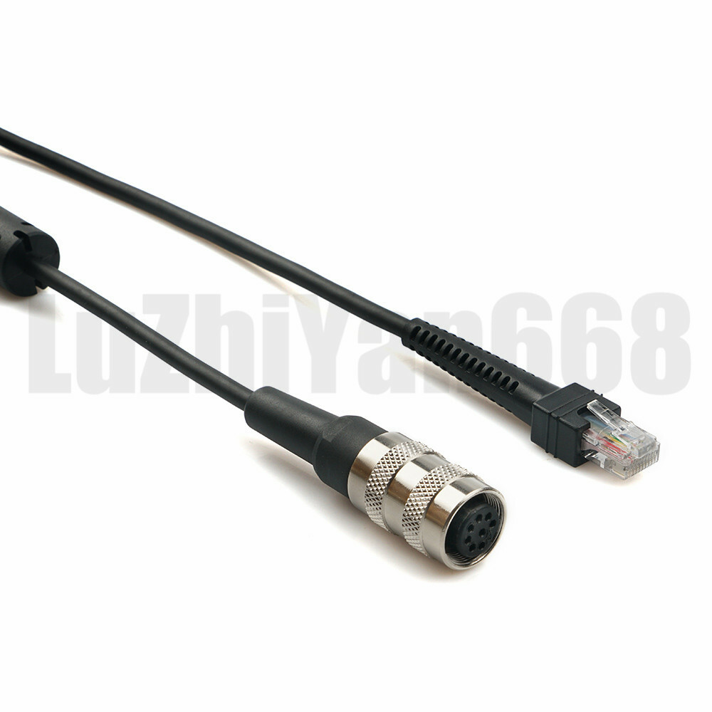 (25-71917-02R) Scanner Coiled Cable For Symbol, LS3408 To VC5090 DS3508 ...