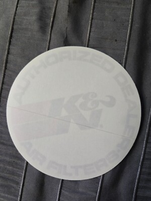 K&N DECAL STICKER | Truck Window Car Racing Air Filter Intake Dealer ...