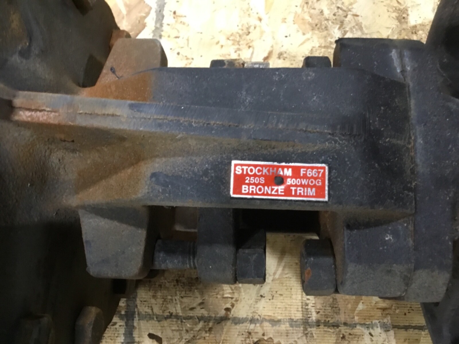 Stockham F667 Manual 250 Iron Flanged 2.5in Wedge Gate Valve for sale ...