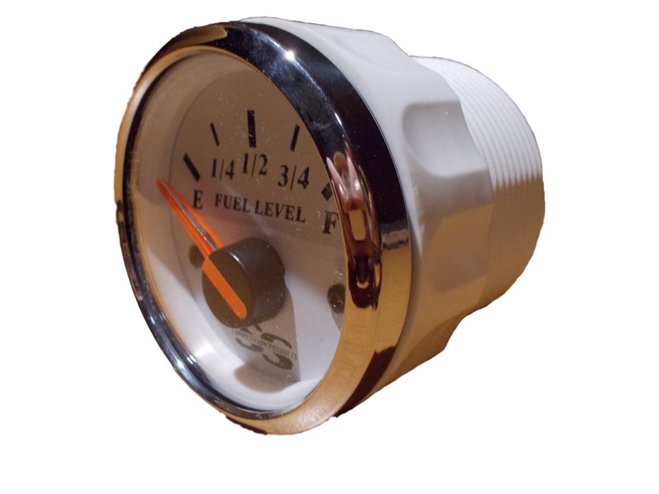 SS Competition Marine 6 Boat Gauge Set, Stainless Steel Bezel USA ...