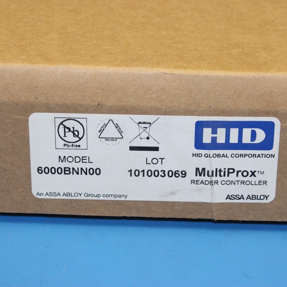 HID Corporation 6000BNN00 Model 86808 MultiProx Reader Controller, New ...