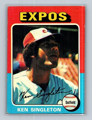 1975 Topps #125 Ken Singleton Montreal Expos Baseball Card | eBay