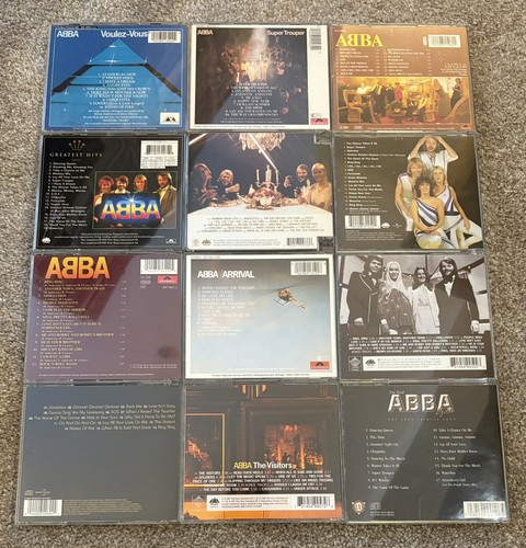 Collection Of ABBA CDs - All 8 Studio Albums + Box Set + Original 80s ...
