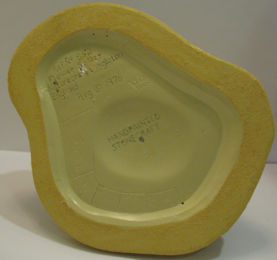 VINTAGE RARE NATURECRAFT CONGLETON ENGLAND FIGURINE STATUE "FLOWER ...