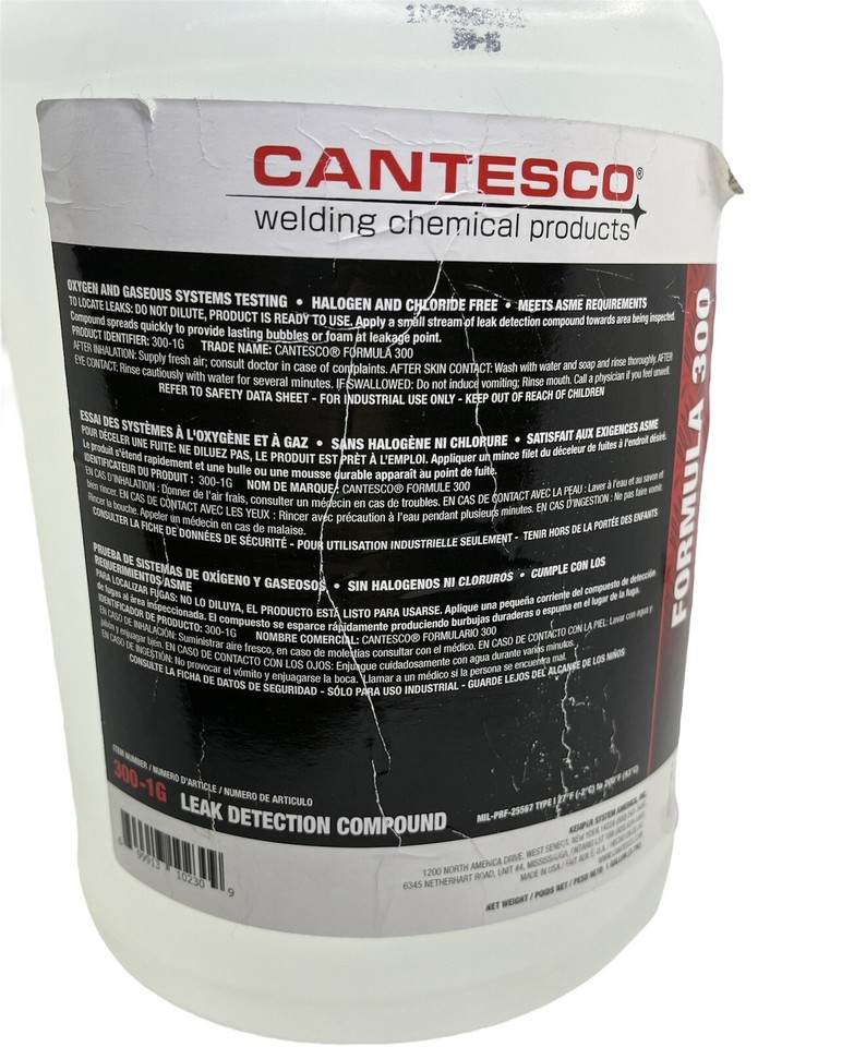 Cantesco Formula 300 Leak Detection- 1 Gallon 300-1G Compound - Free ...