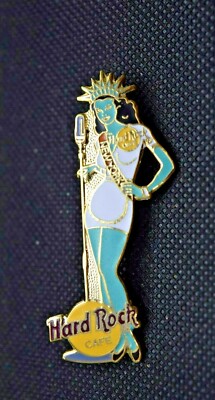Hard Rock Cafe New York Pin Pin-up Statue of Liberty 1997 | eBay