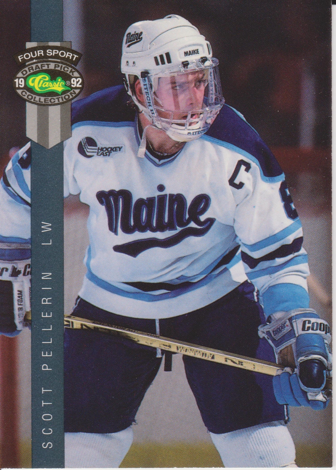 1992 Classic Four Sport Scott Pellerin #202 Draft Pick Collection ...
