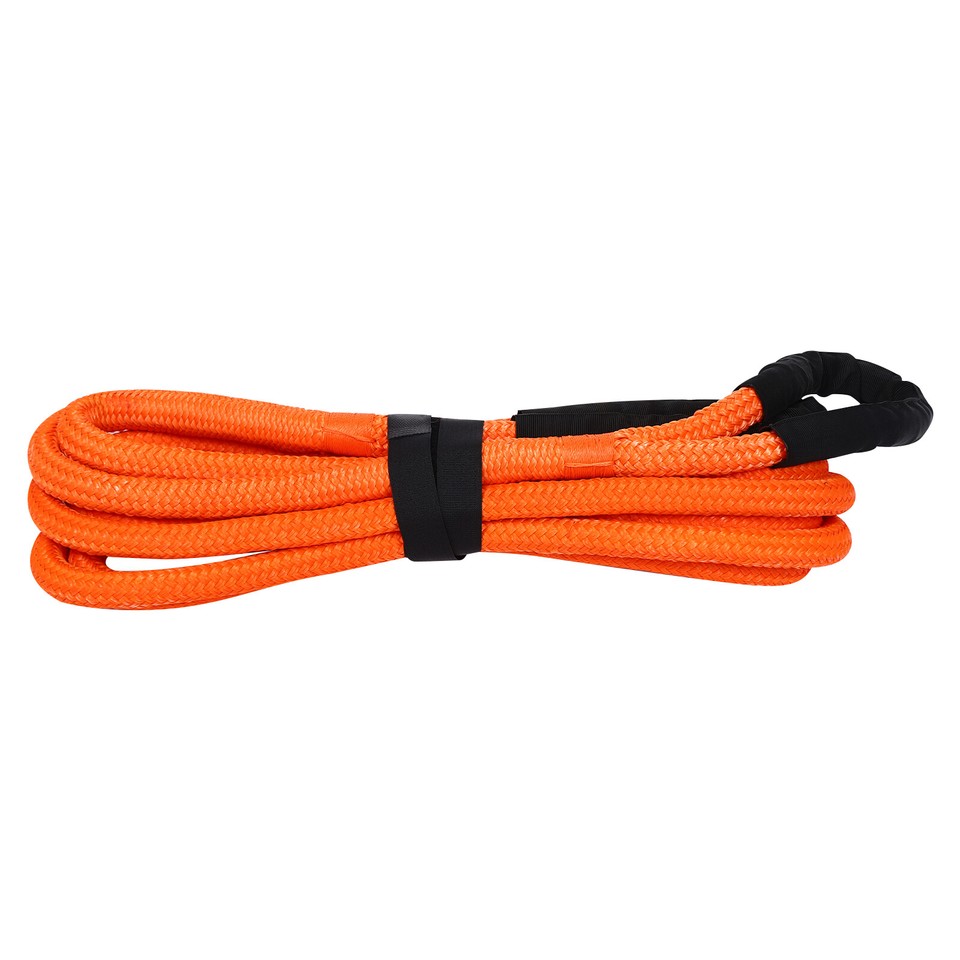 20ft Towing Ropes with Soft Shackles Elasticity Recovery Rope Road ...