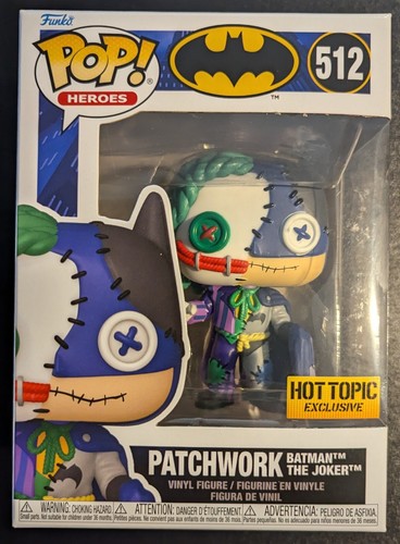 Funko POP! Patchwork Batman The Joker #512 - DC Comics - Hot Topic ...