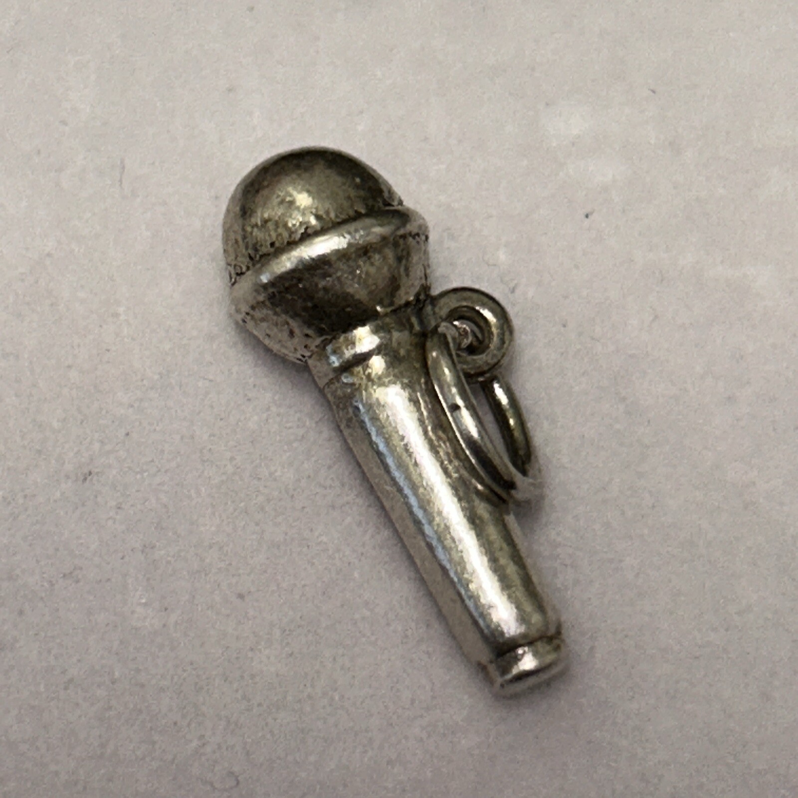 James Avery Microphone Sterling Silver 925 Charm - Gem