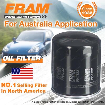 Fram Oil Filter for Holden Statesman VQ II VR VS VSII WH WK Refer Z154 ...