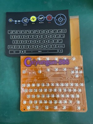 1SET NEW Membrane Keypad FIT FOR GE MAC 2000 ECG Button Film | eBay