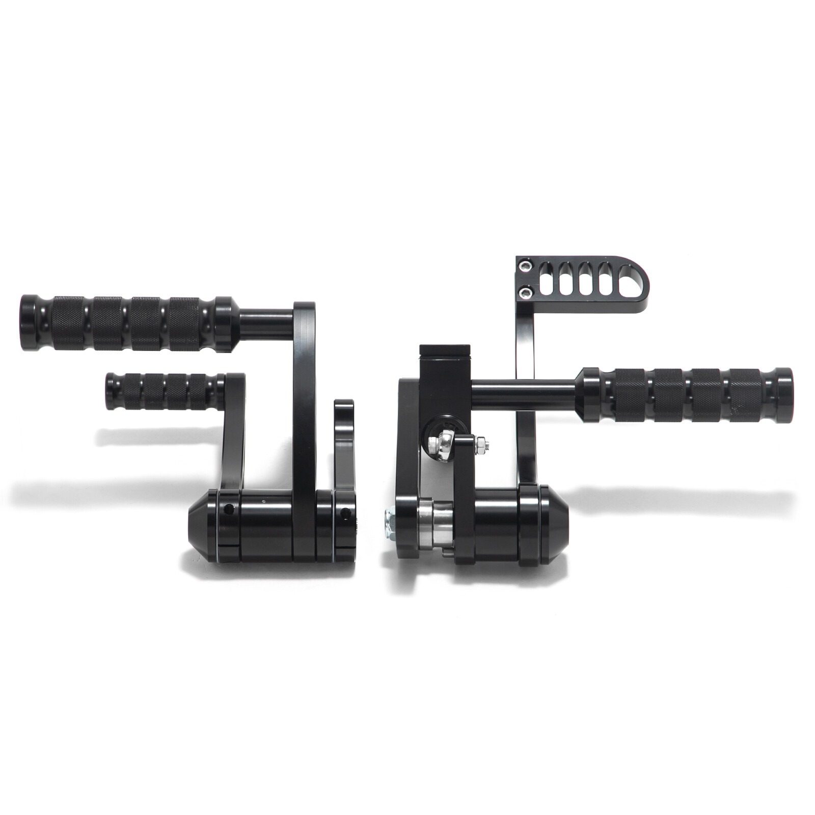 CNC 5/8" Forward Controls Footpegs For Harley Softail Shovelhead Big ...