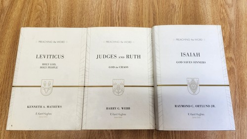 Preaching the Word Commentary Set of 3: Isaiah, Judges/Ruth ...