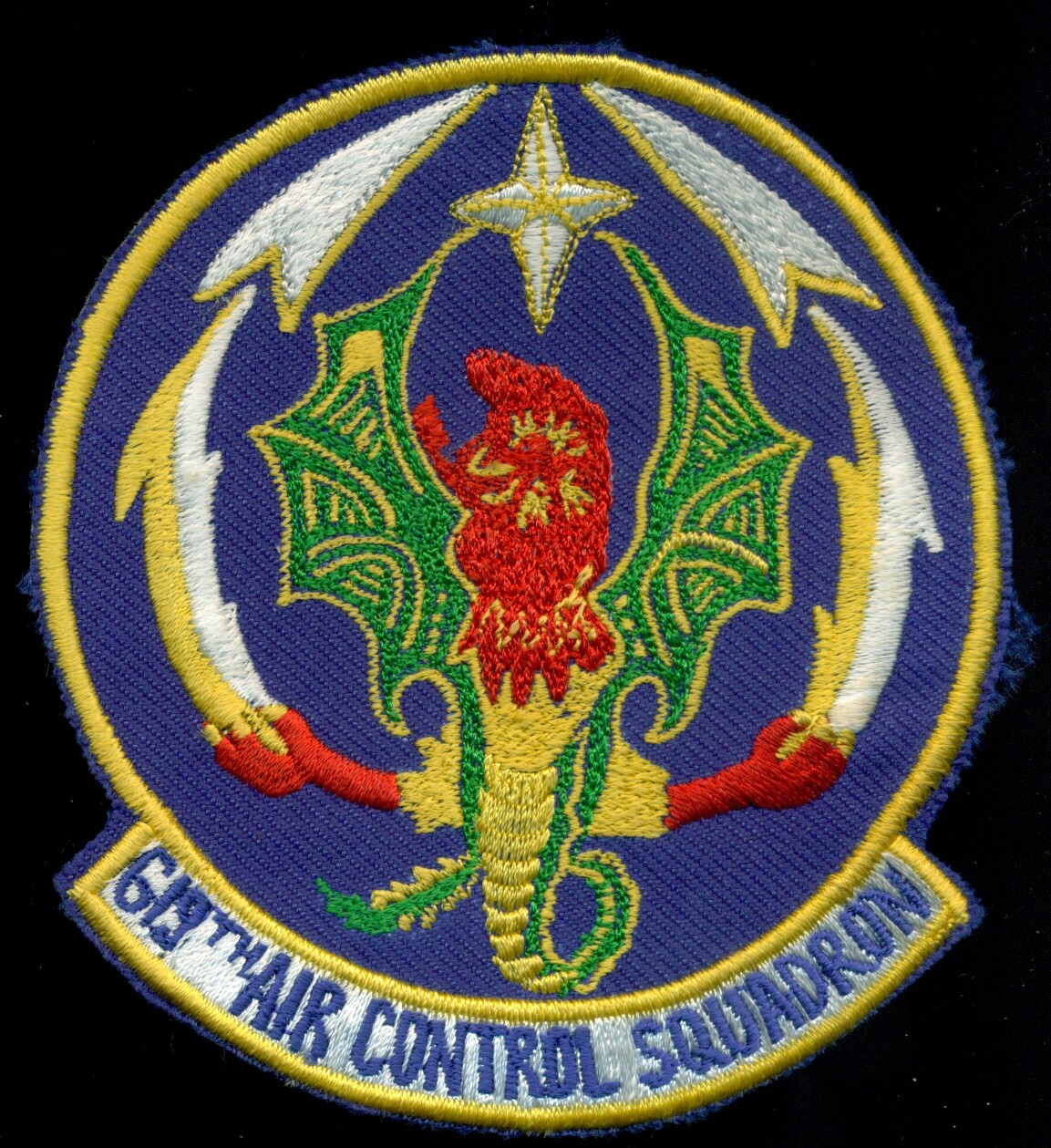 USAF 619th Air Control Squadron Patch Q-3 | eBay