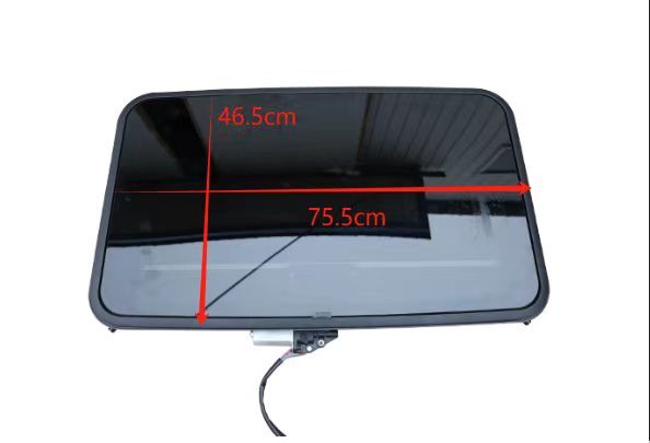 755*465 mm Car Sunroof Auto Sliding Electric Universal Spoiler Sunroofs ...