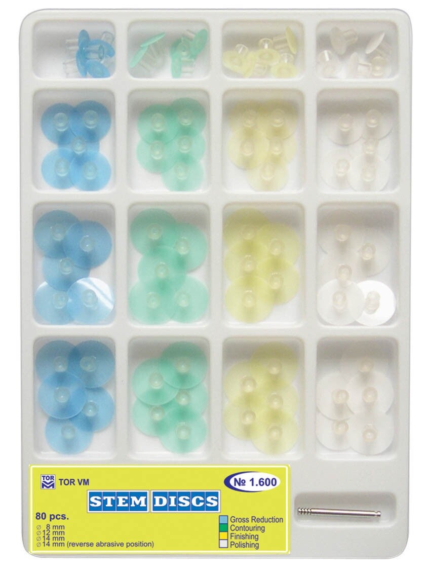 Big Shaping Finishing Polishing Dental Stem Discs Kit 80pcs + Free mandrel | eBay