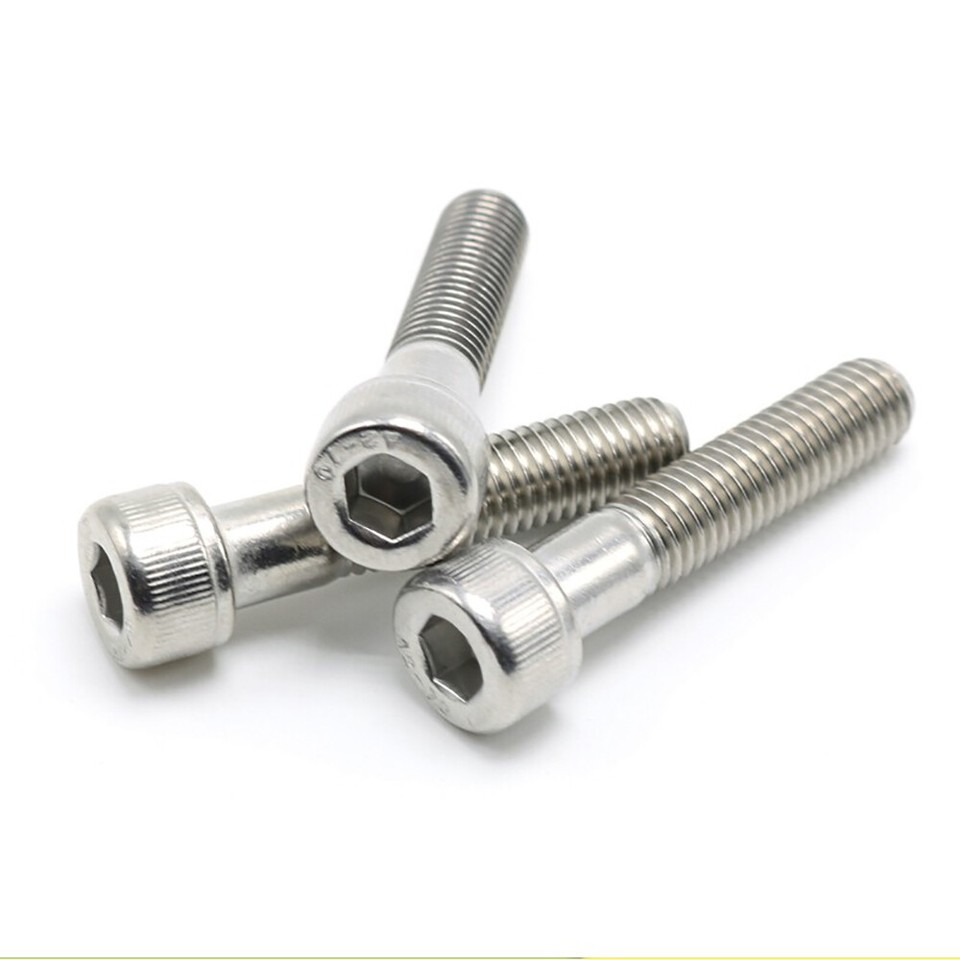 Partial Thread Cap Screws Allen Key Hexagon Socket Head Bolts A2 ...