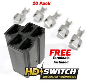 (10 Pack) 5-Way Female Connector fits Delphi 56 Series 02973422 Metri ...