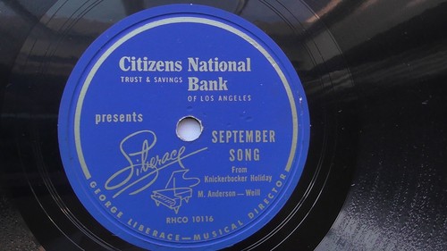 Walter Liberace 78rpm Single 10inch Columbia Records #RHCO-10116/10134 ...