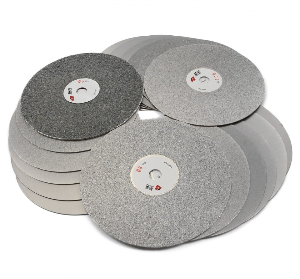 6" inch Grit 180 Diamond Grinding Disc Coated Flat Lap Disk Wheel ...