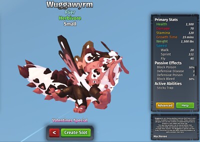 Wuggawyrm Species | Creatures of Sonaria | Roblox | eBay