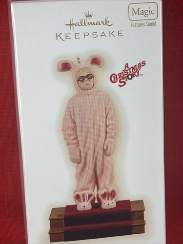 CHRISTMAS STORY RALPHIE’S PINK NIGHTMARE HALLMARK ORNAMENT Brand New In ...
