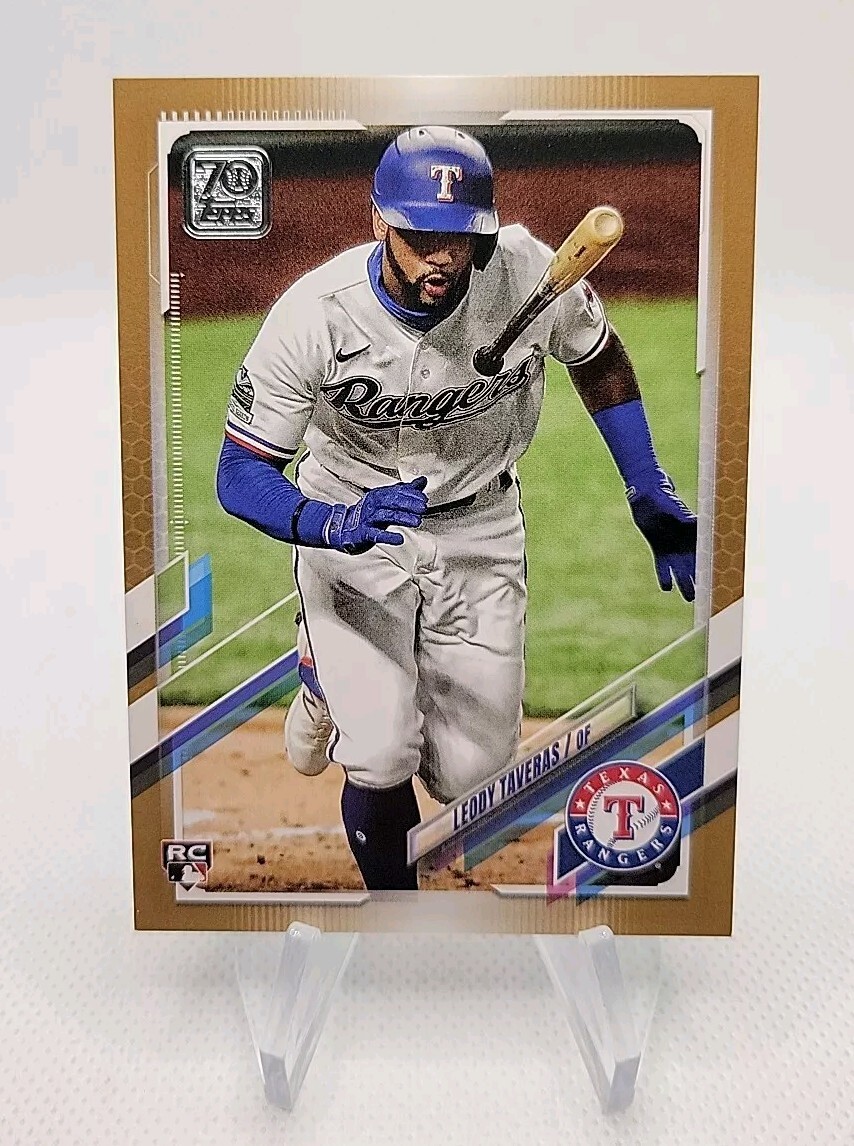 Leody Taveras 2021 Topps Series 1 Baseball Gold /2021 Rookie Card | eBay