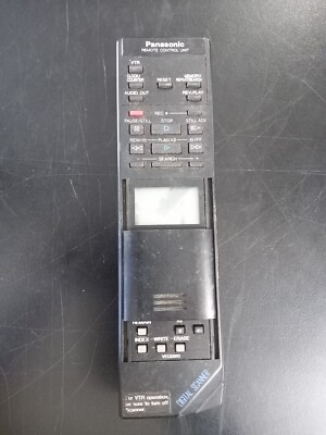 TELECOMANDO / REMOTE CONTROL PANASONIC VEQ0910 VTR | eBay