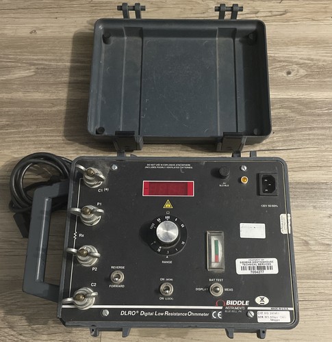Biddle 247001 Dlro Digital Low Resistance Ohmmeter | eBay