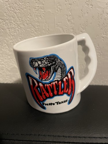 Vintage Six Flags Fiesta Texas THE RATTLER Roller Coaster Coffee Mug | eBay