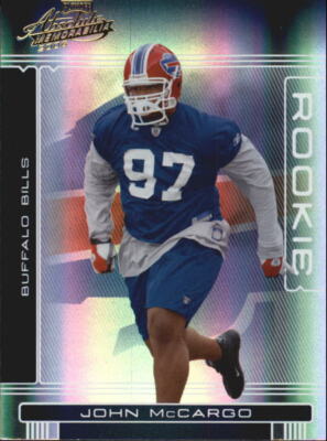 2006 Absolute Memorabilia #180 John McCargo RC /999 - NM-MT | eBay