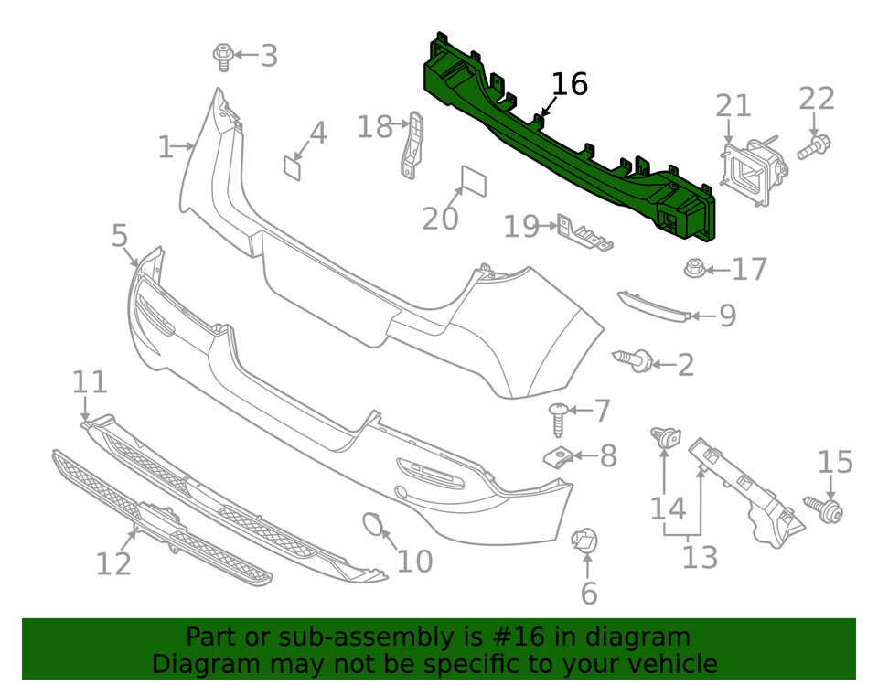 Genuine Kia Impact Bar 86631-K0000 | eBay