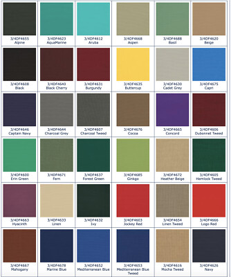 Sunbrella Double Fold Acrylic Marine Binding for Boat Tops - 1 Inch ...