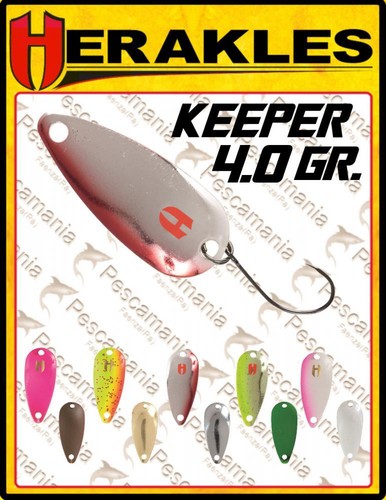 Ondulé Herakles KEEPER trout Spoon gr.4,0 BARBLESS HOOK | eBay