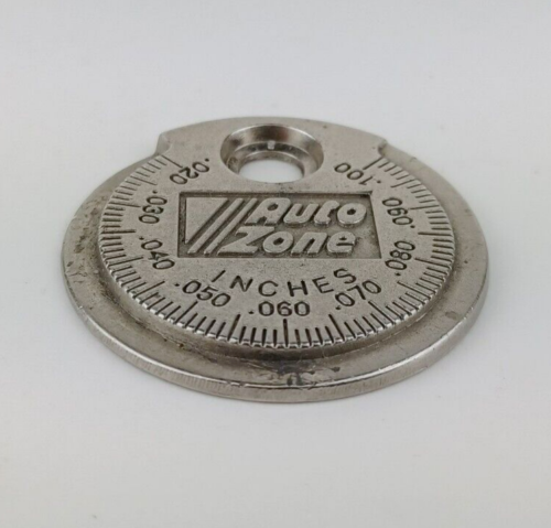 VTG AutoZone Spark Plug Gap Tool No. 2101 Mechanic Points Gauge Taper ...