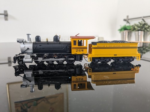 Frateschi H0 - 3132 - Steam locomotive with tender (1) - 2-8-0 - Denver ...