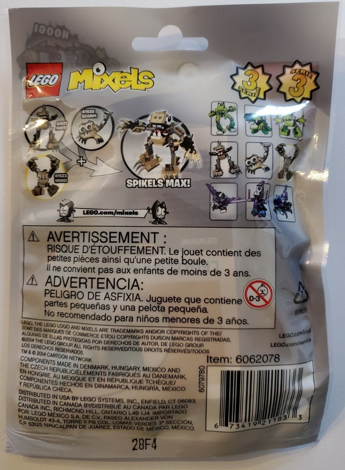 Lego Mixels HOOGI 41523 Unopened 69pc Building Set, Complete in Polybag ...