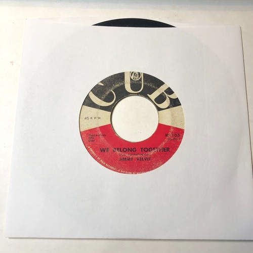 Jimmy Velvit 7" Record 45 We Belong Together / Im Gonna Try | eBay