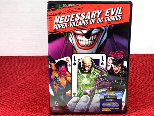 Necessary Evil: Super-Villains of DC Comics DVD. Widescreen. New. Fast Shipping | eBay