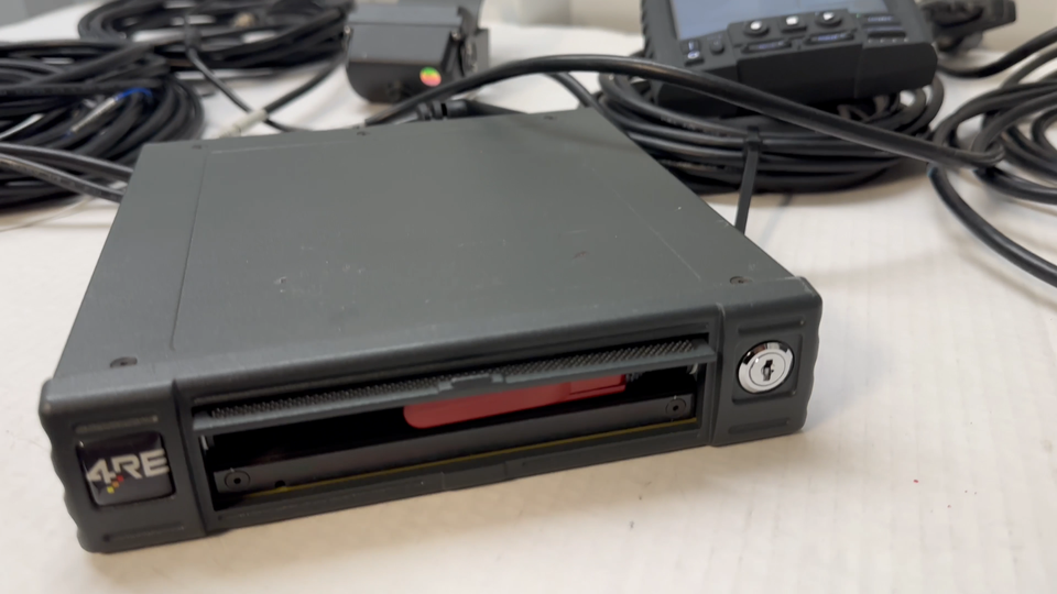 TESTED Complete WatchGuard 4RE DVR2 Display,Wireless Mic,PANORAMIC ...