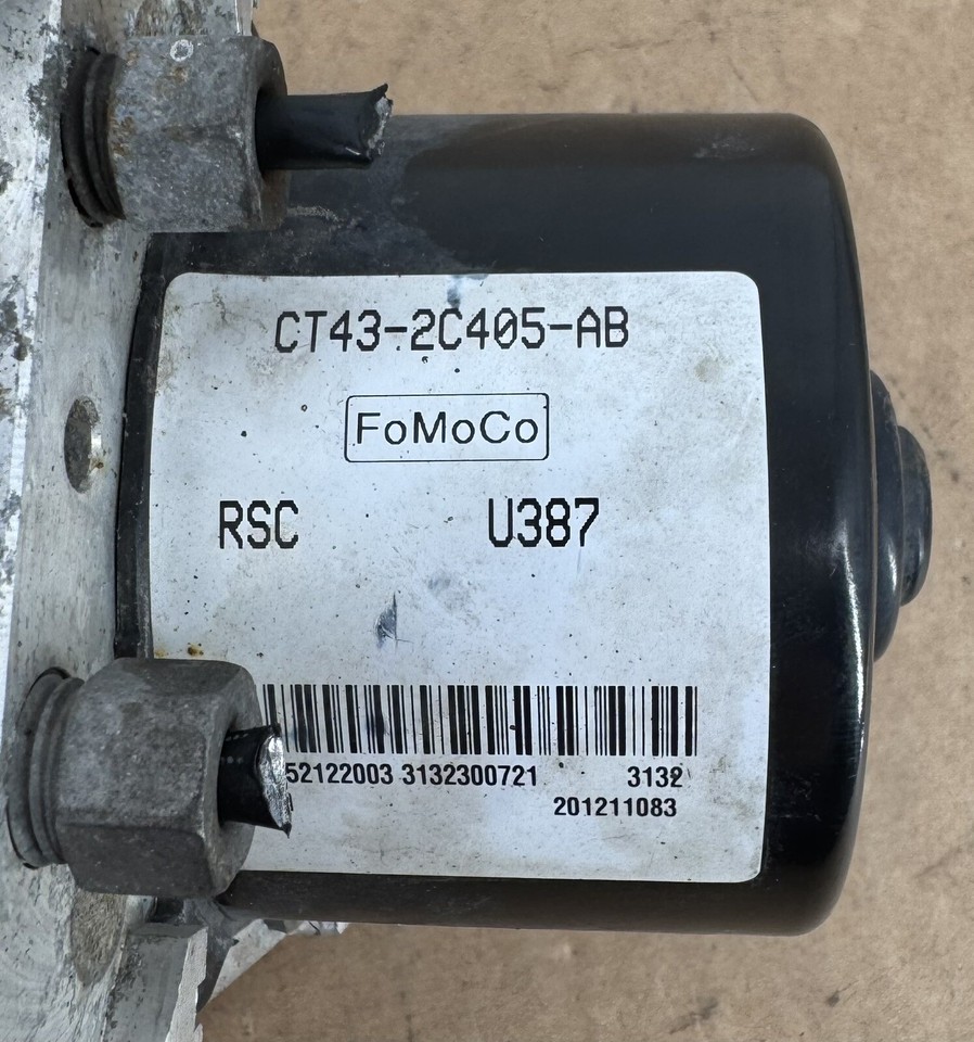 11-2014 FORD EDGE LINCOLN MKX ABS Pump Assembly ANTI-LOCK MODULE CT43 ...