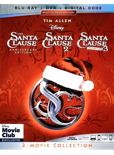The Santa Clause 3-Movie Collection (DVD, 2019) New Sealed Disney Movie ...