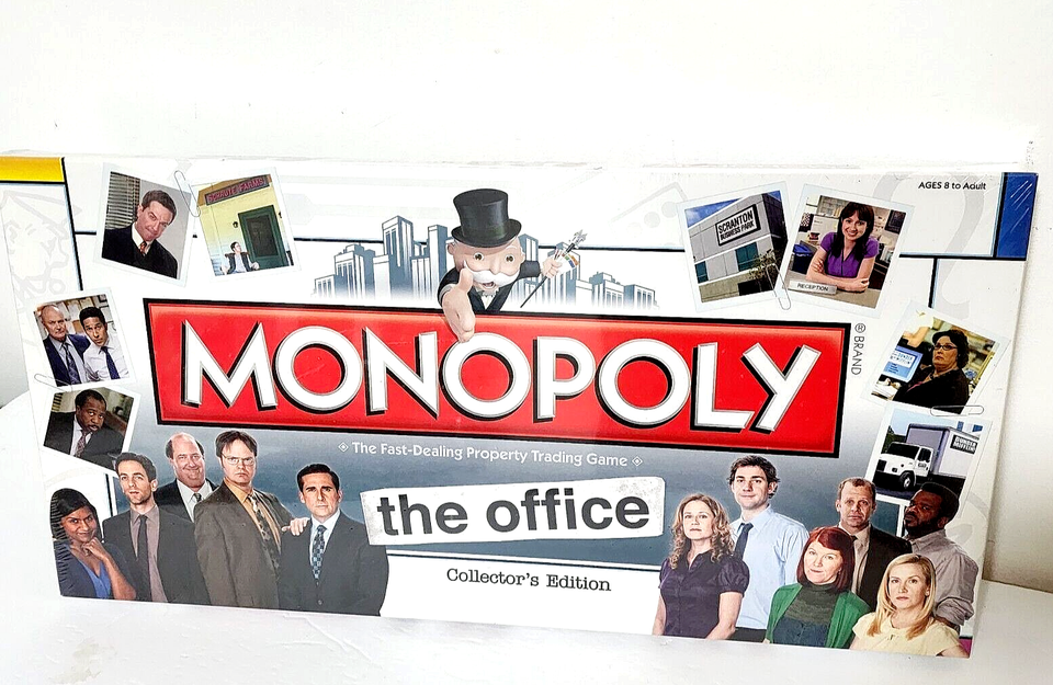 The Office Monopoly Exclusive Rare Collectors Edition by USAopoly ...